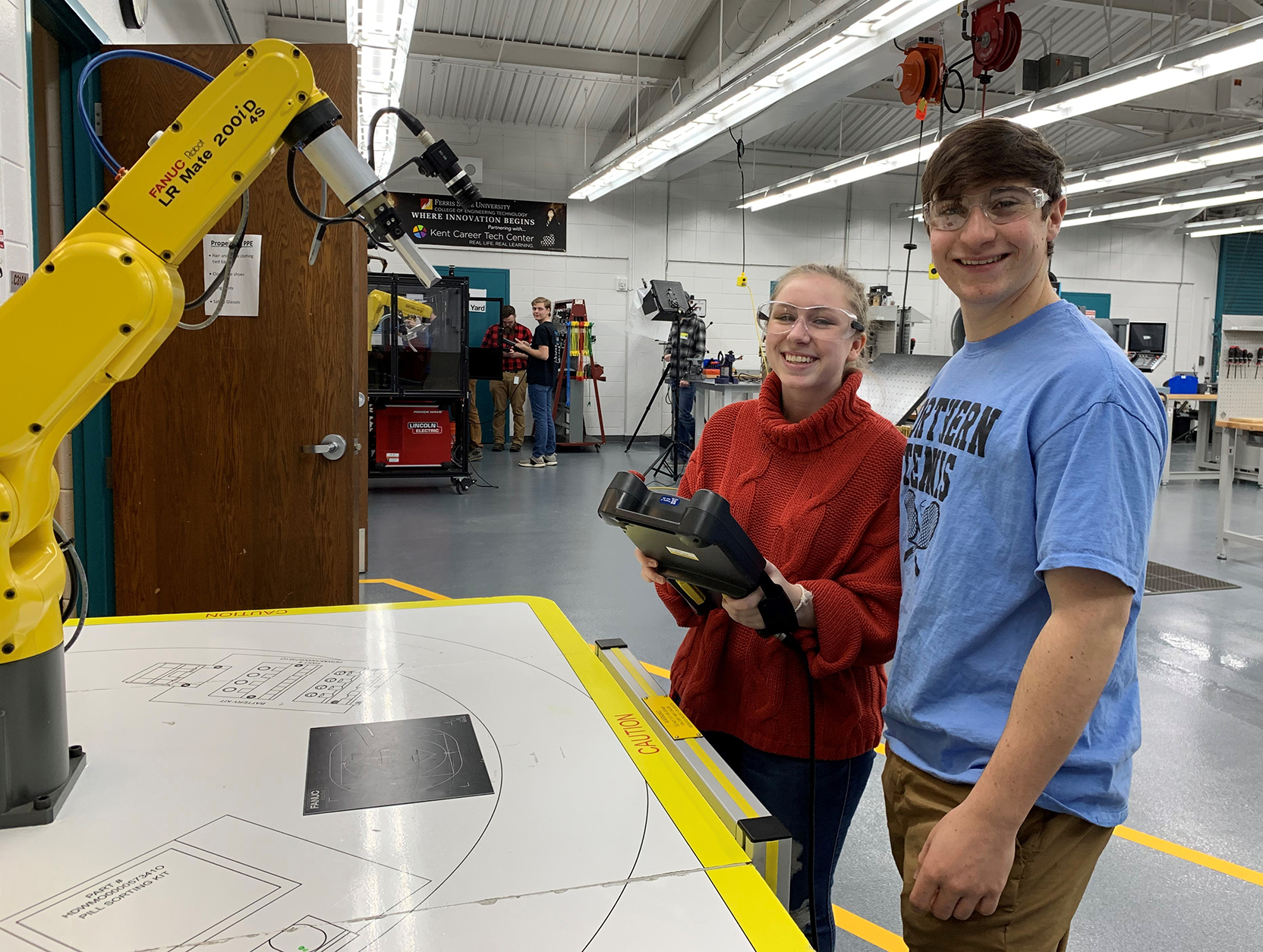 Students in Action - Mechatronics - Engineering, Manufacturing ...