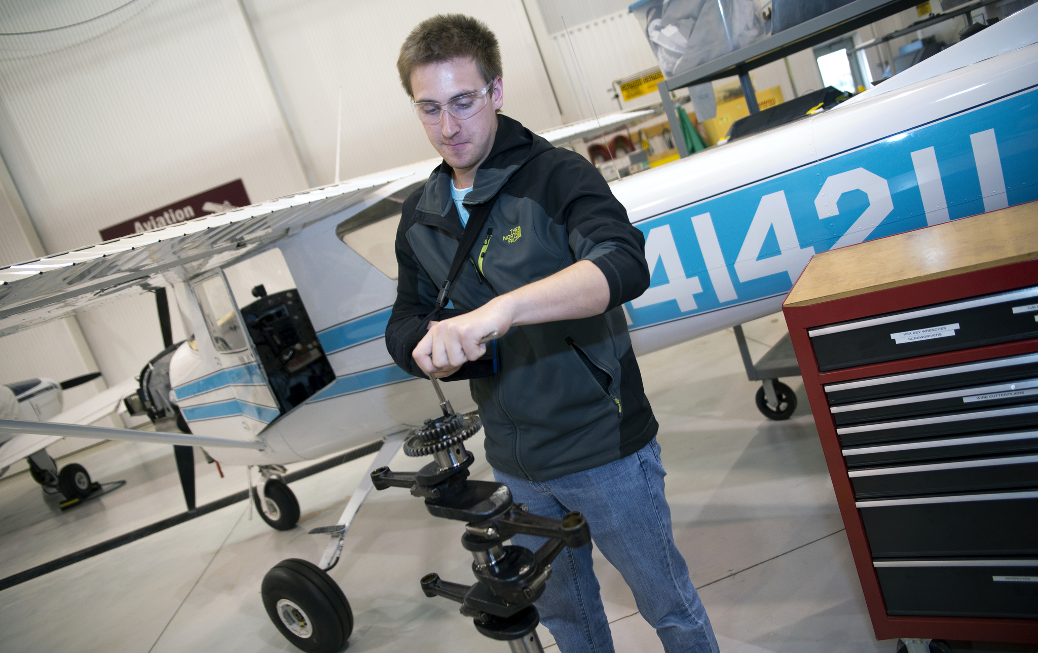 Gallery - Aviation Maintenance Students