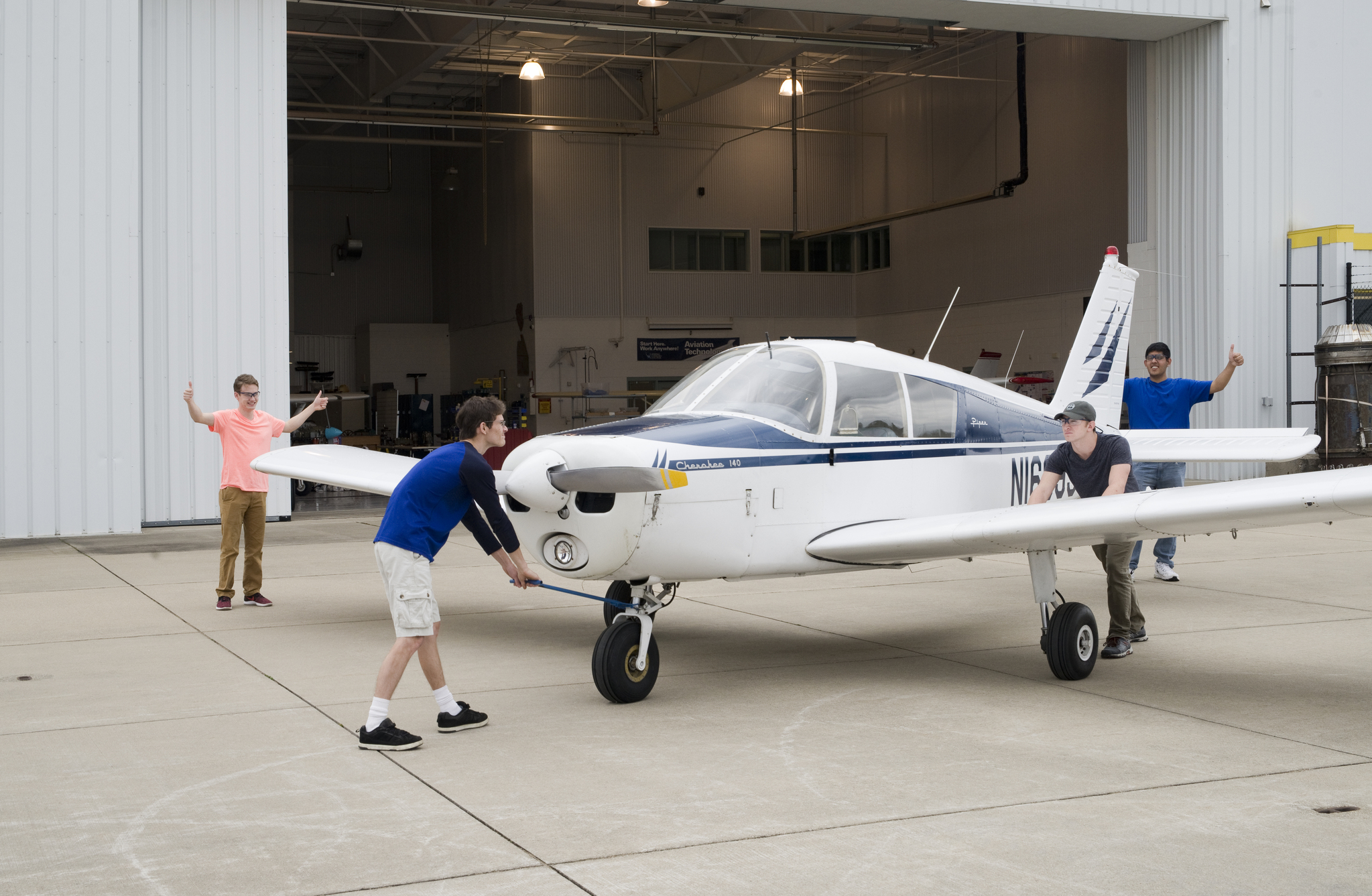 Gallery - Aviation Maintenance Students